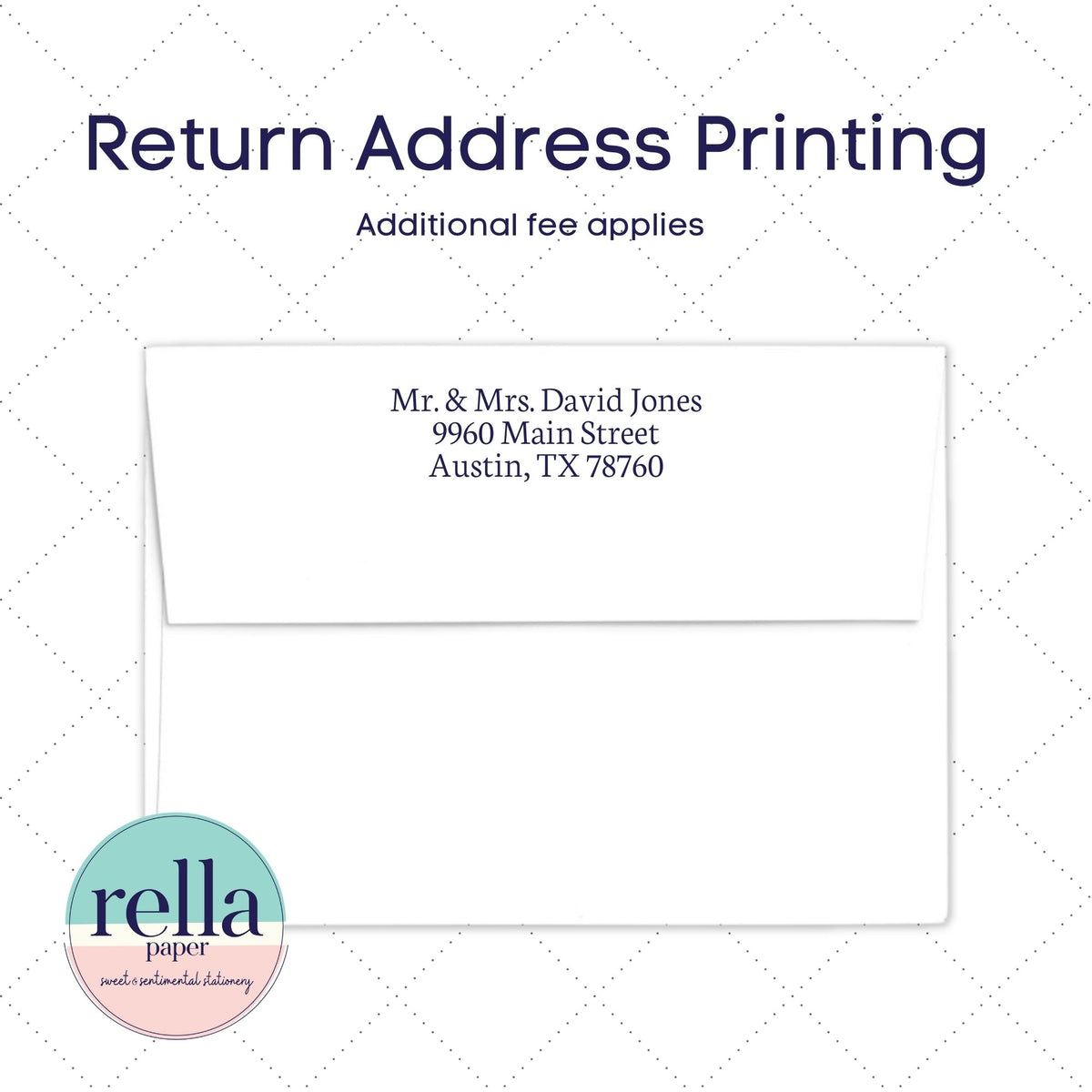 Blue Floral Sympathy Thank You Cards Customized – Rella Paper